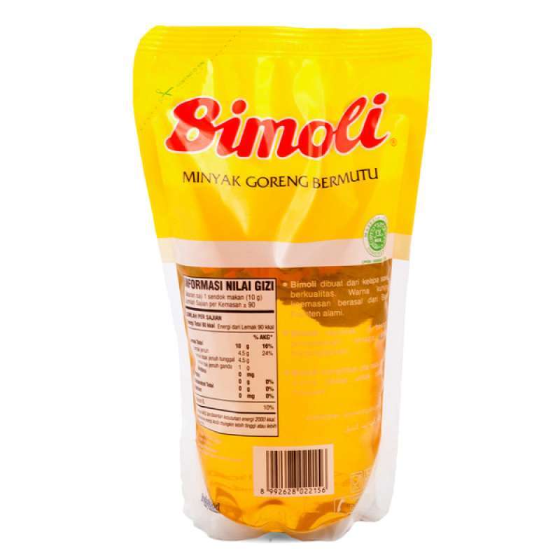 Jual Bimoli Minyak Goreng 1 Liter Palm Cooking Oil 1l Kemasan Refill Di ...