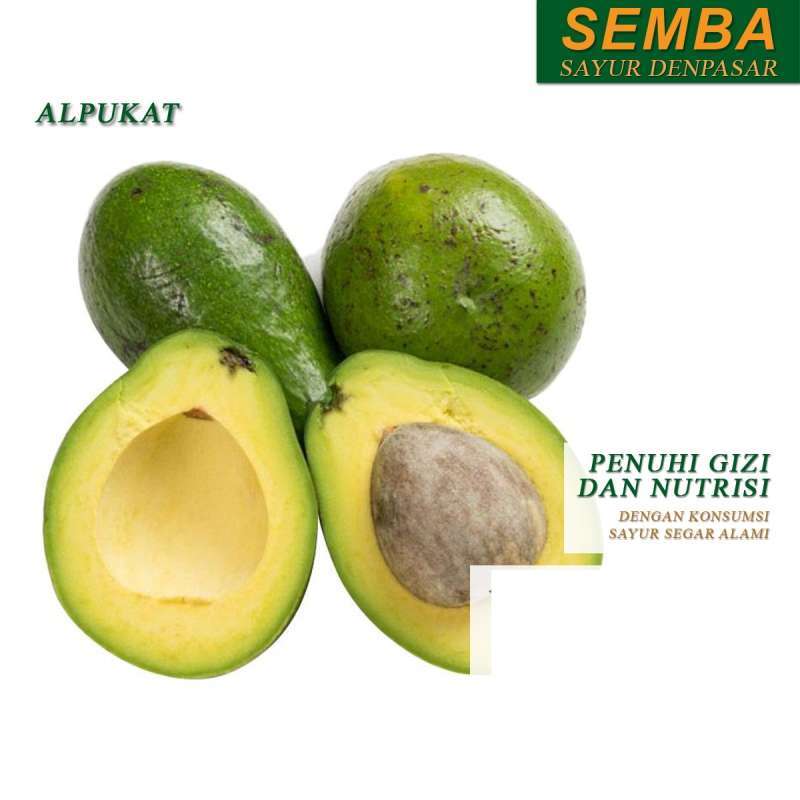 Jual Alpukat DENPASAR BALI 1kg buah Buahan food bahan makanan murah ...
