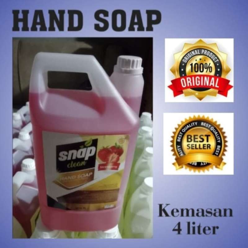Jual Hand Soap Snap 4 Liter Strawberry Di Seller Iloveproduk - Kedoya ...