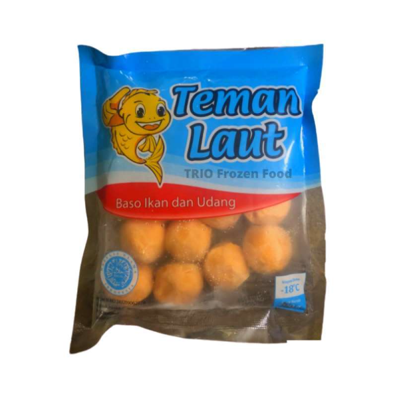 Jual Teman Laut Baso Ikan & Udang 200gr Di Seller Trio Frozen Uber ...