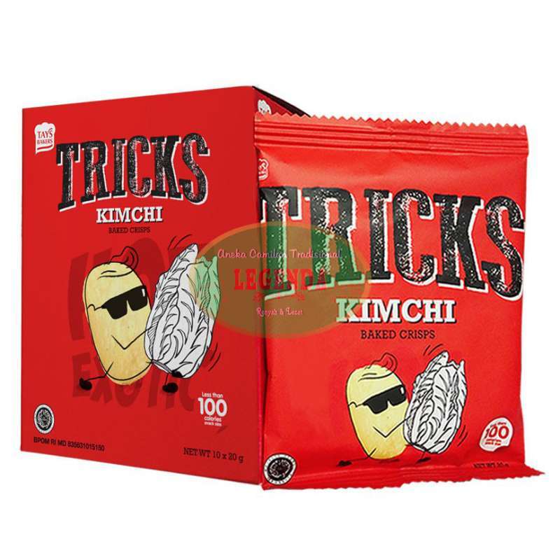 Promo Tricks Baked Crips Potato Kentang Crisps Kimchi Diskon 6% di ...