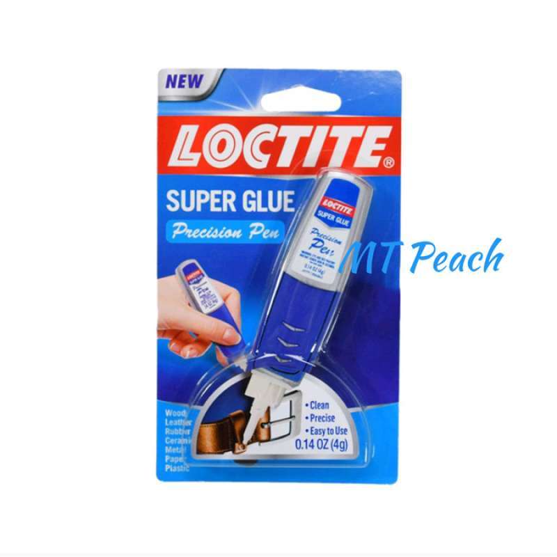 Jual Loctite Lem Super Glue Precision Pen 4 Gr Precision Superglue 0.14 Oz - Multicolor di ...