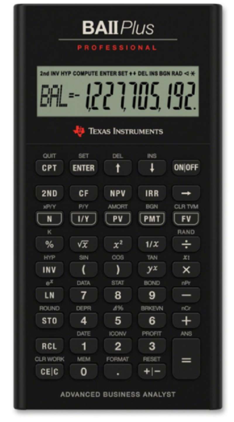 Jual Texas Instruments BA II Plus Professional Financial Calculator di ...