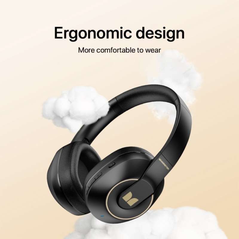 Jual MONSTER STORM XKH01 Wireless Bluetooth Headphone Wired Dual mode ...
