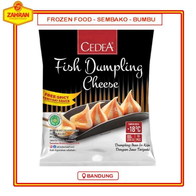 Jual Cedea Fish Dumpling Cheese 200gr Dumpling Isi Keju Di Seller ...