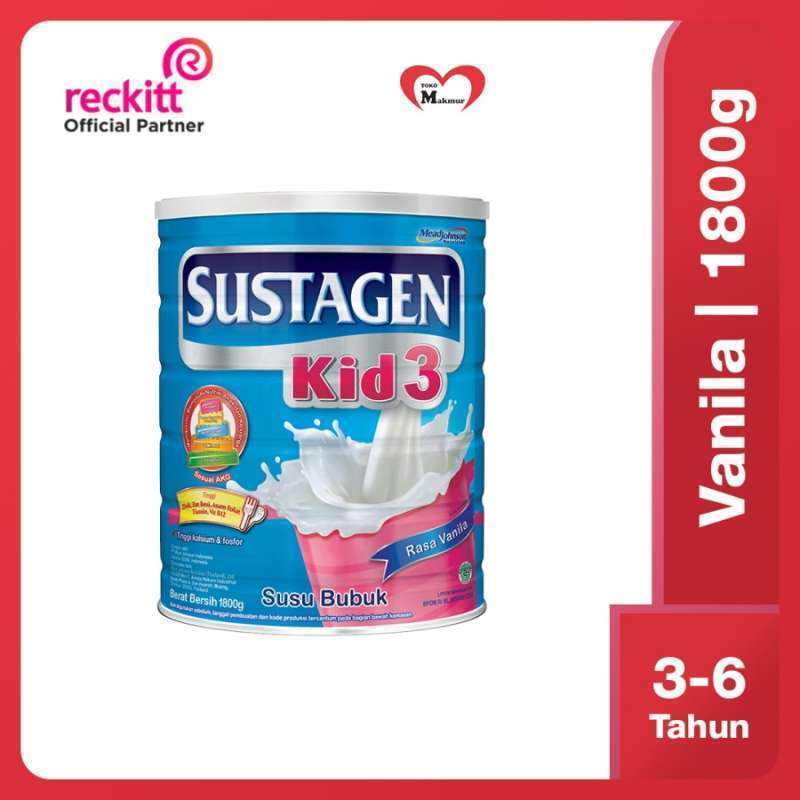 Jual Sustagen Kid 3+ Vanila Susu Formula [1800 G] / Toko Makmur Pondok Jati Di Seller Toko ...