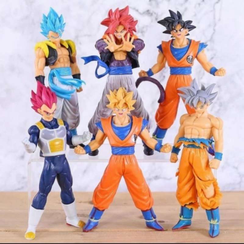 Jual Action Figure Dragon Ball Super Goku Super Saiyan Gogeta Broly ...