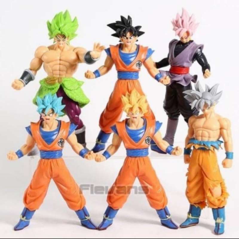 Jual Action Figure Dragon Ball Super Goku Super Saiyan Gogeta Broly ...