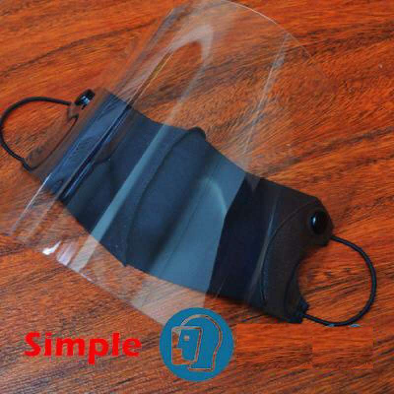 Promo Simple New Model Face Shield Masker Diskon 40% Di Seller Sinergi ...