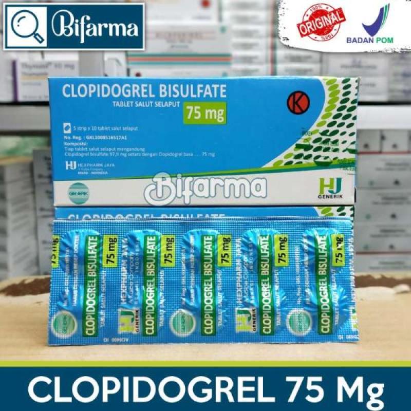 Jual Clopidogrel Bisulfate 75 Mg Hj Clopidogrel 75 Hj /strip @10 Tablet ... Jual Clopidogrel Bisulfate 75 Mg Hj Clopidogrel 75 Hj /strip @10 Tablet ...