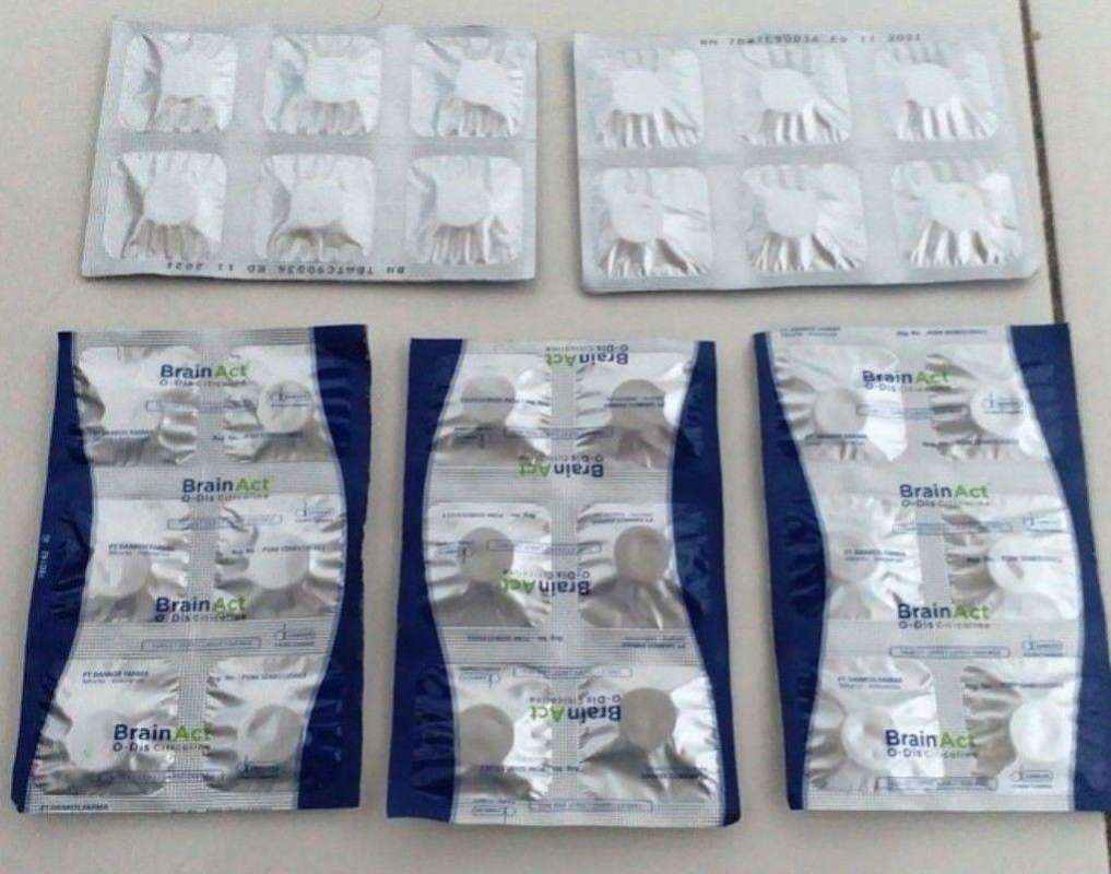 Jual brainAct O-dis resep dokter (strip/6 tablet) di Seller mumtaz ...