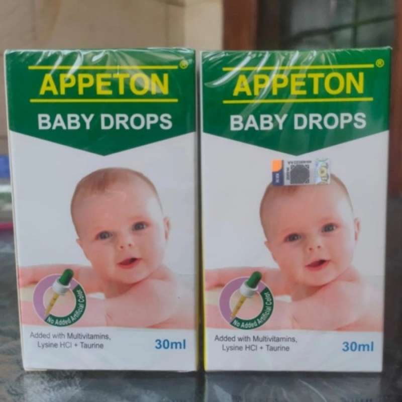 Jual Appeton Baby Drop Vitamin Bayi Usia 0-12 Bulan Import Di Seller ...
