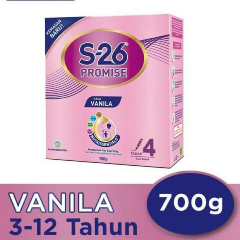 Jual Susu S26 Promise Box Tahap 4 700Gram Usia 3-12 Tahun Rasa Vanilla di Seller Lorenza Storee ...