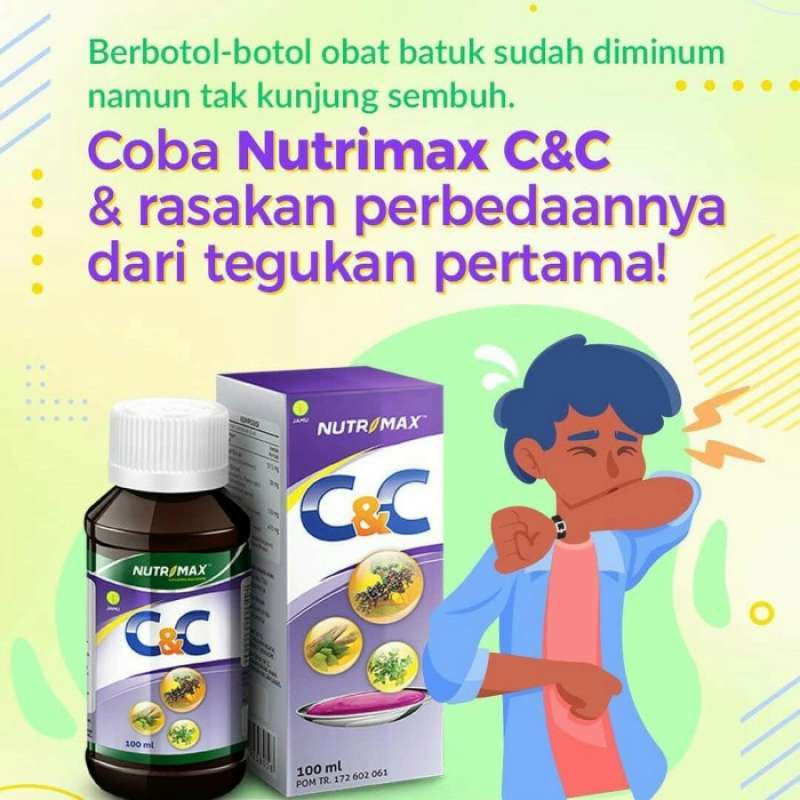 Promo Nutrimax C&C Syrup 100 ml Diskon 25% di Seller Sunbrink Medika ...