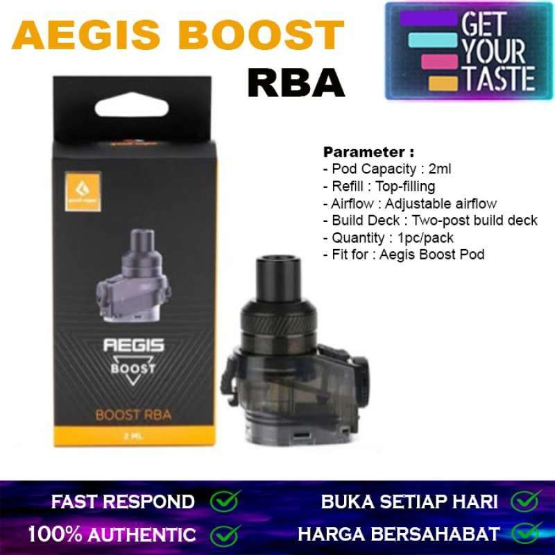 Jual Cartridge Aegis Boost Rba Aio Pod Geekvape Replacement Pods Mod ...
