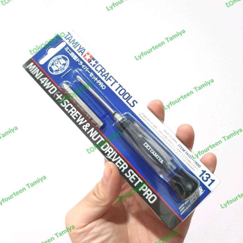 Jual 74131 Mini 4Wd (+) Screw & Nut Driver Set Pro Tamiya Original Mij ...
