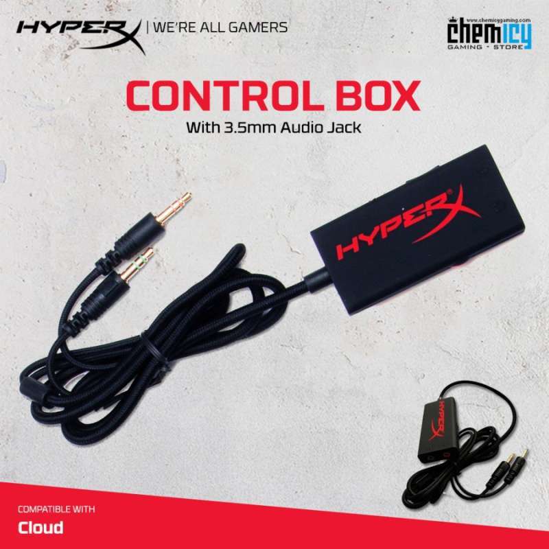 Jual Hyperx Cloud Control Box With 100cm Cable Di Seller Chemicy Gaming ...