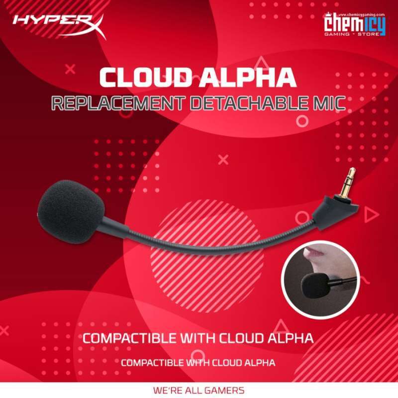 Jual HyperX Cloud Alpha Replacement Detachable Microphone di Seller Chemicy Gaming - Mangga Dua ...