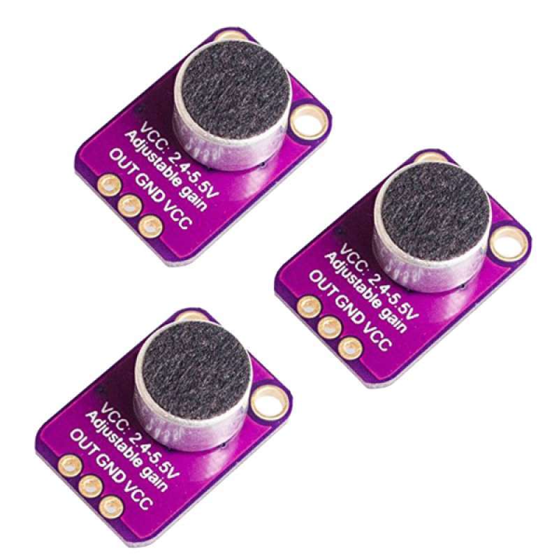 Jual Electret Microphone Amplifier Module Auto Gain Control for , Set ...