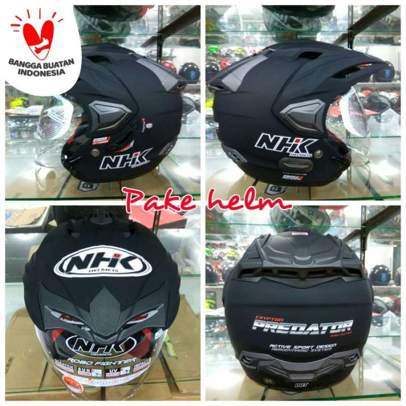 Helm Nhk Hitam Doff 🔥 Terbaik - Harga Terbaru November 2025