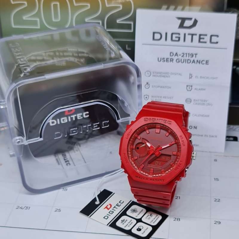 Promo Jam Tangan Pria Digitec Da 2119t / 2119 / Dg 3119 Original - Full ...