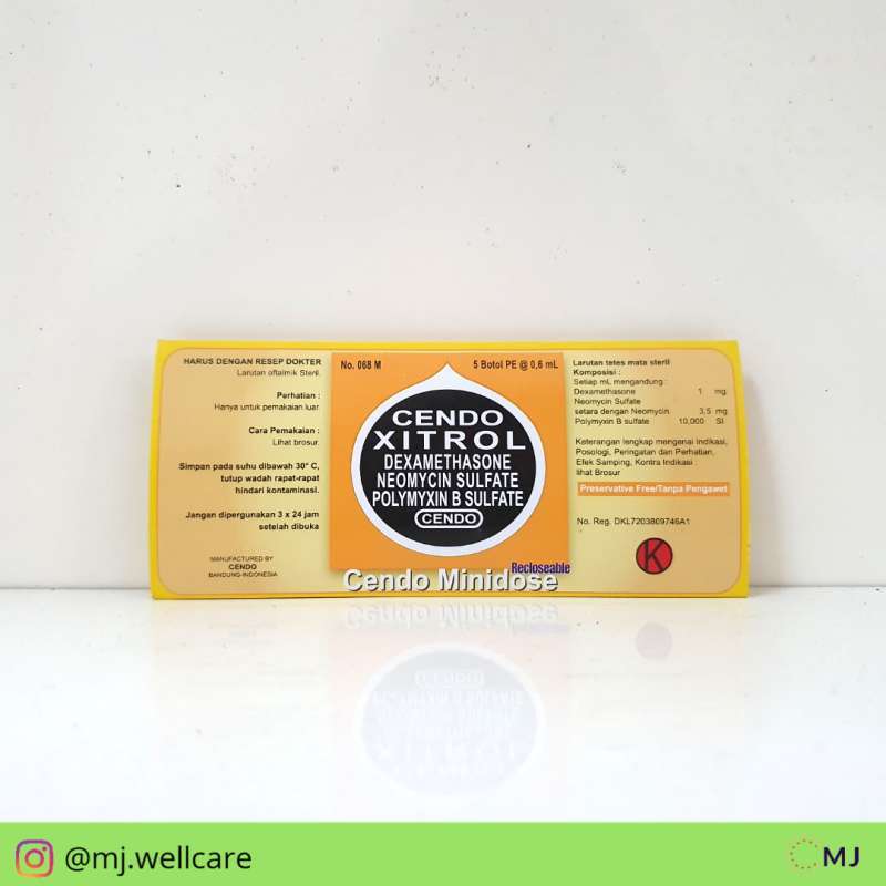 Jual Cendo Xitrol Minidose Di Seller Farhana Pharmacy - Kampung Tengah ...