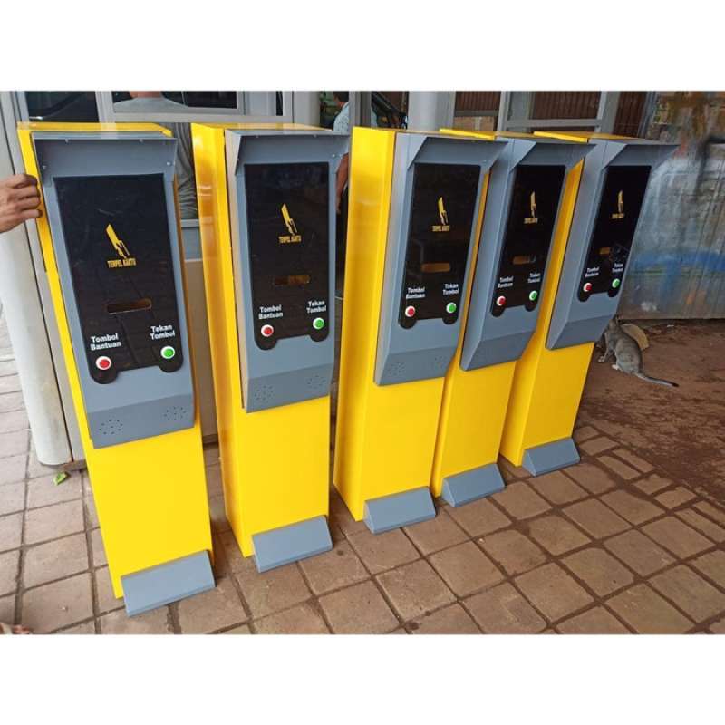 Jual Box Mesin Tiket Parkir Otomatis - Palang Tiket Parkir Otomatis Di ...
