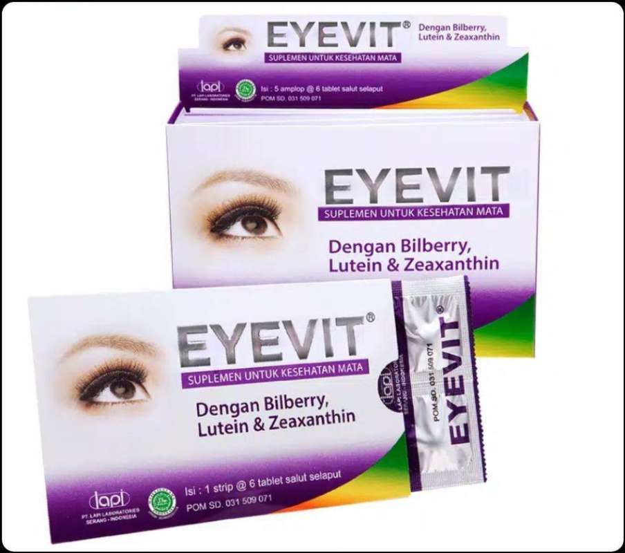 Promo Eyevit Tablet Isi 30 Kaplet Diskon 23% Di Seller Tio Global Farma ...