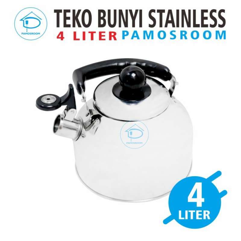Jual Imperial Teko Siul Teko Bunyi 4L Stainless Steel Whistling Kettle 4 Li di Seller NiaGaraa ...
