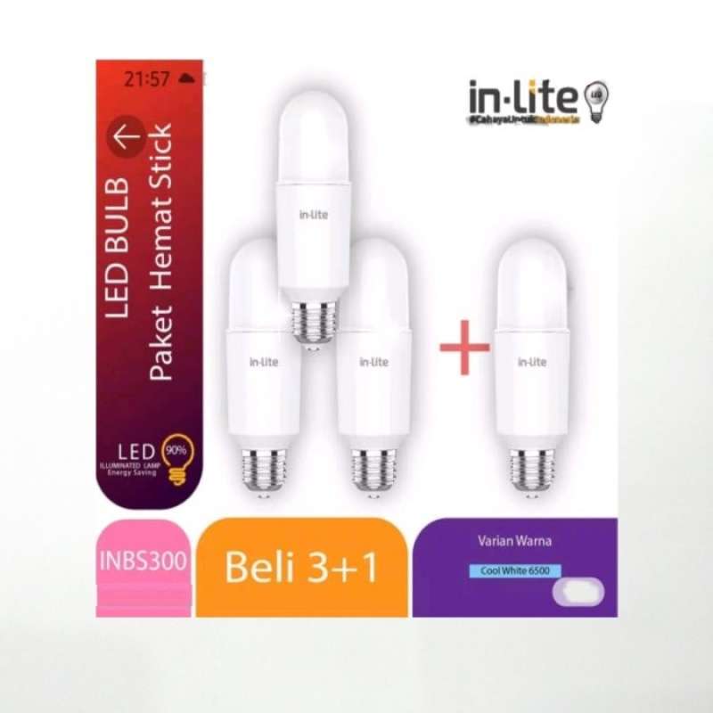 Jual lampu led stick inlite 6w di Seller Kendedesstore - Sunter Agung ...