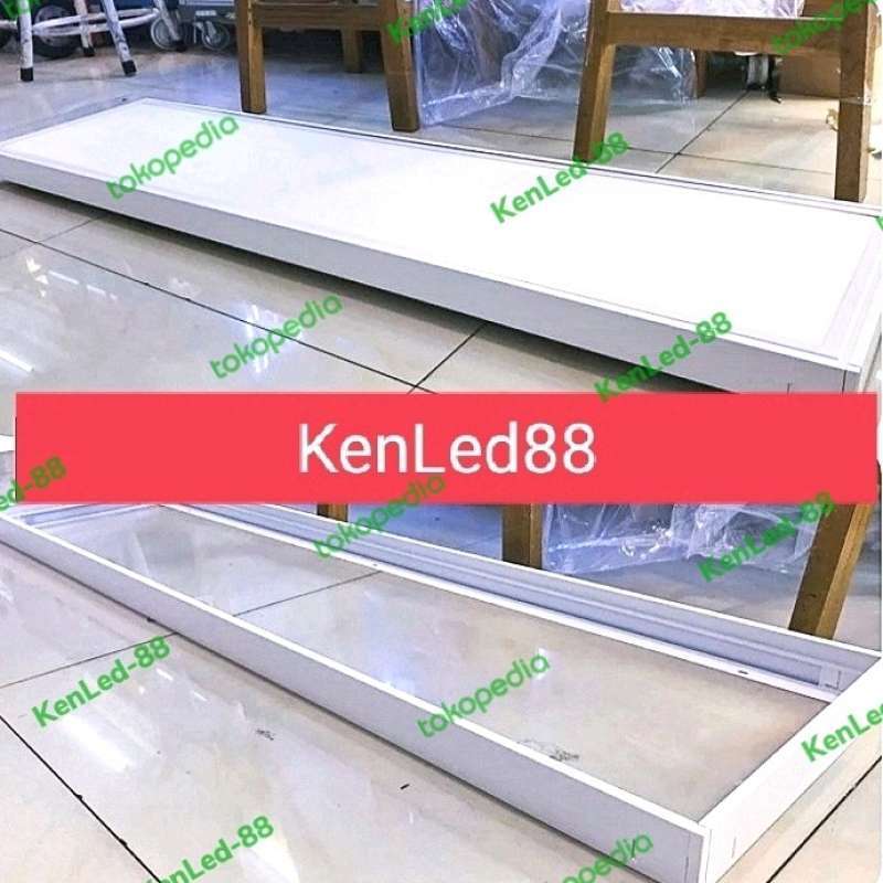 Promo LAMPU PANEL LED OUTBOW 120x30 48W Downlight OB 120 X 30 48Watt ...