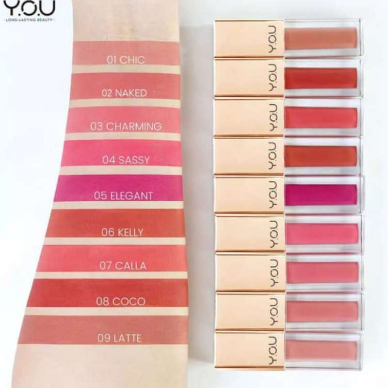 Jual You Rouge Velvet Matte Lip Cream di Seller Kagura Store - | Blibli