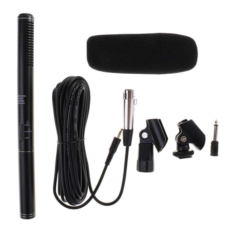 Jual Interview Microphone Uni-Directional Condenser Recording Speech ...
