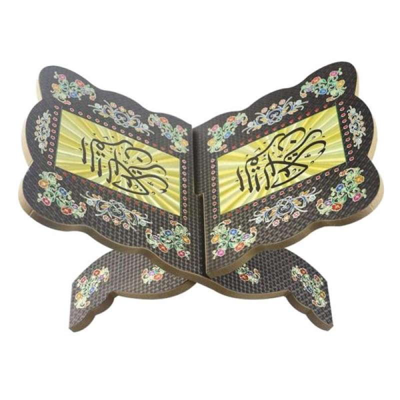 Promo Retro Islam Holy Book Stand Bible Wooden Reading Holder Desk ...