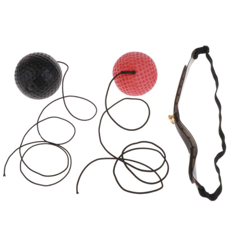 Promo Boxing Punch Ball and Head Band for Reflex Reaction Velocity ...