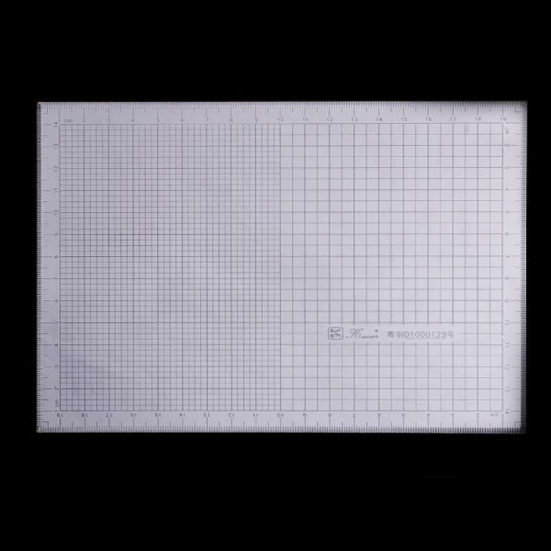 Jual Acrylic Ruler Graph Scale Grid Ruler For Drawing Coordinate ...