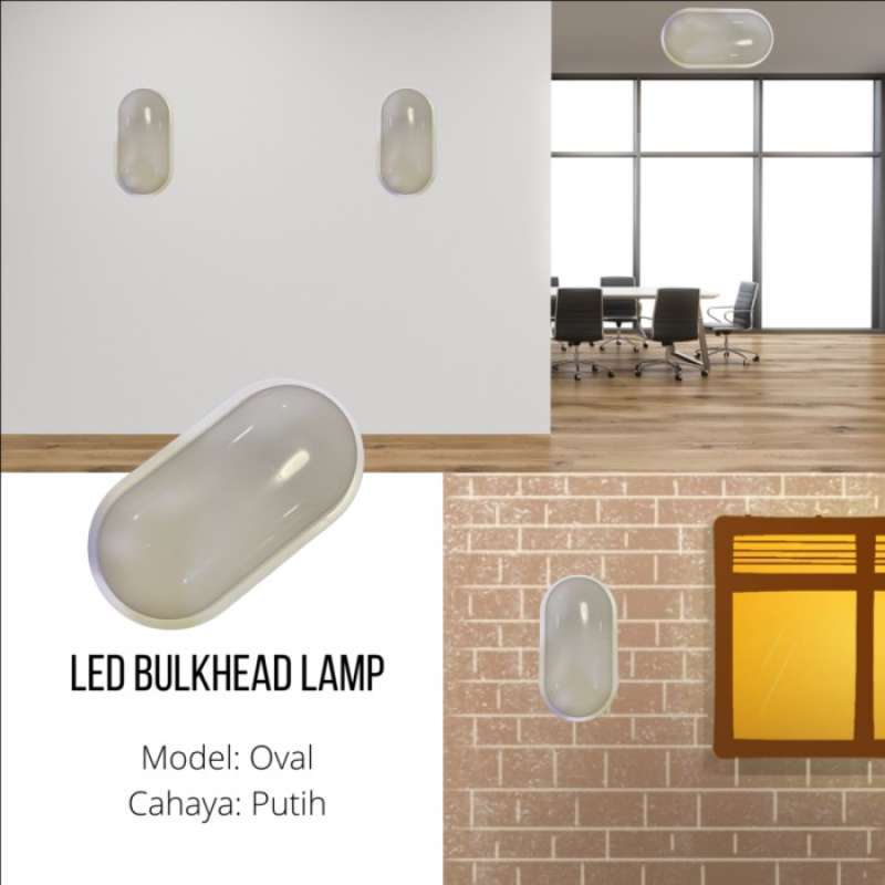 Jual Mikawa Led Bulkhead Lamp Mk-20Wu Putih di Seller Gondola Storee - Kota Jakarta Selatan, DKI ...