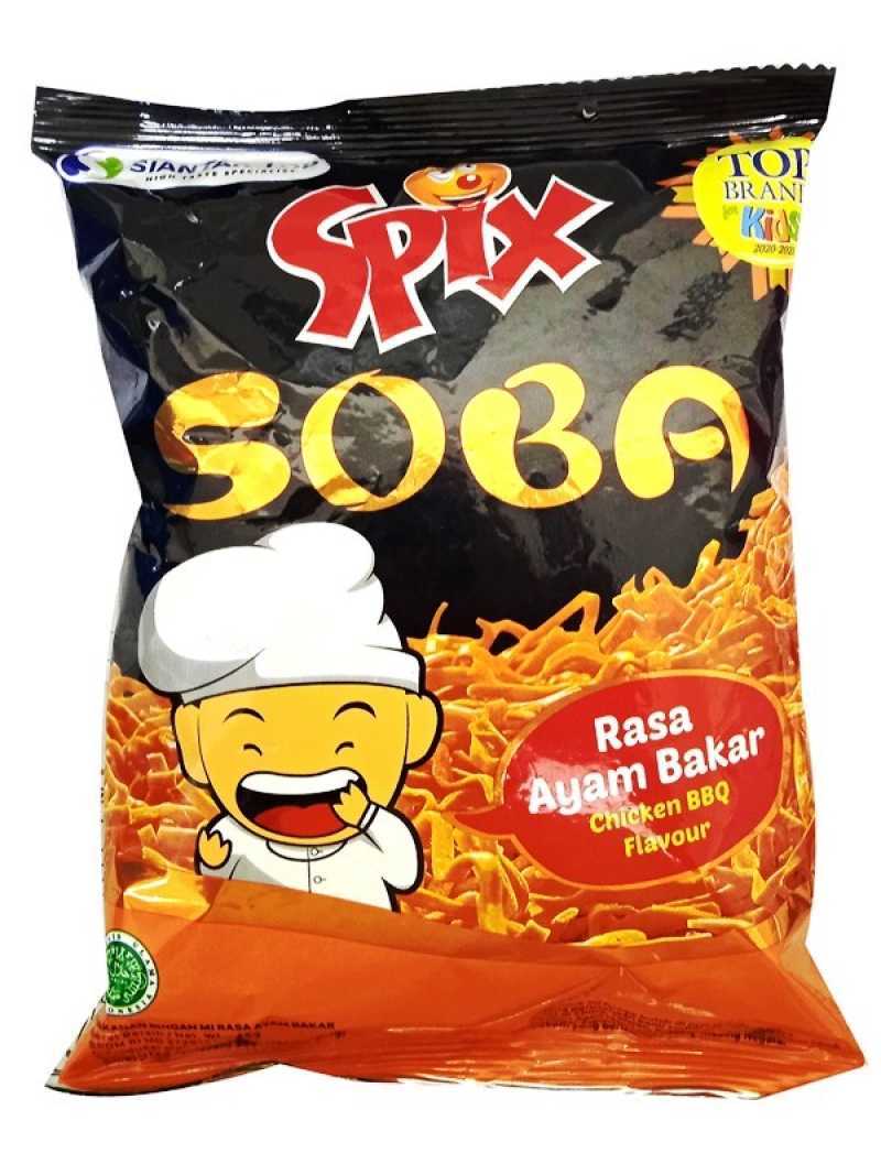 Jual Snack Spix Soba 45gr Ayam Bakar Di Seller Swalayan Maju Bersama ...