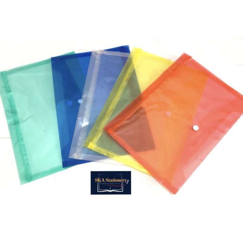 Jual Map Kancing/Map File Plastik Microtop MT-208 (Lusin) - Merah di ...