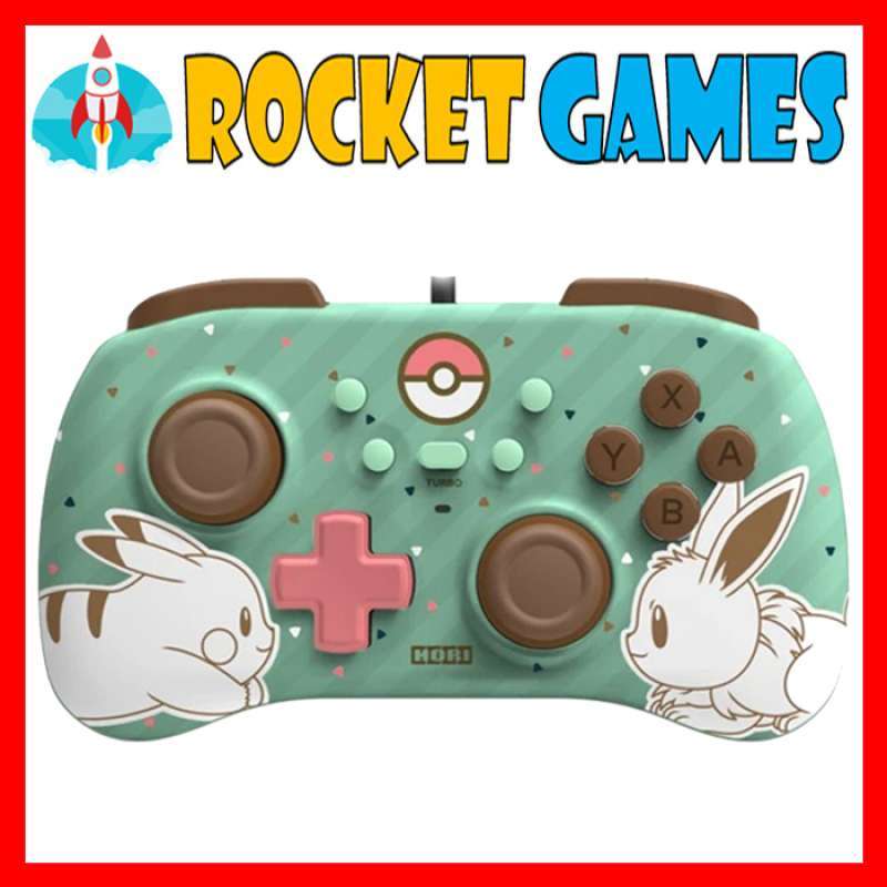 Jual Rocket Games - Hori Pad Mini Controller Nintendo Switch Pikachu ...