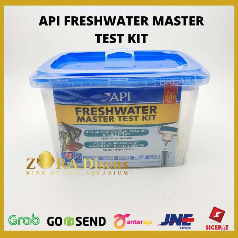 Promo ORIGINAL API FRESHWATER MASTER TEST KIT AIR PH AMONIA NITRIT ...