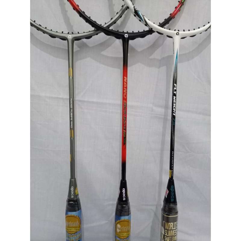 Jual Apacs Fly Weight 73 Nano Blade 110 Nano Tubes 990 Raket Badminton ...