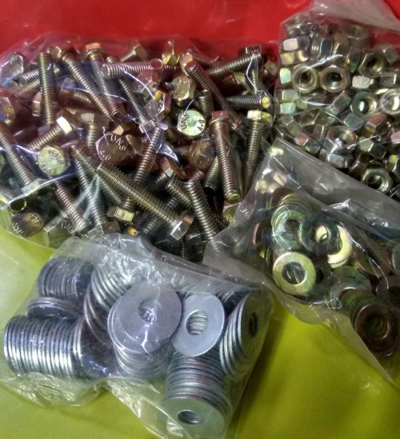 Promo Baud Baut M6 X 30 Mm Warna Kuning Kunci 10 Diskon 23% di Seller ...