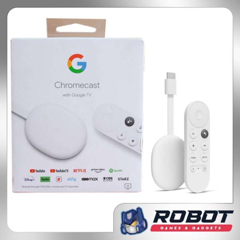 Promo Google Chromecast Chrome Cast with Google TV Diskon 20% di Seller Home Care 13 - Cipinang ...