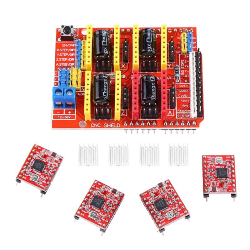 Promo OEM CNC Shield Expansion Board V3.0 R3 Boards A4988 Stepper Motor ... Promo OEM CNC Shield Expansion Board V3.0 R3 Boards A4988 Stepper Motor ...