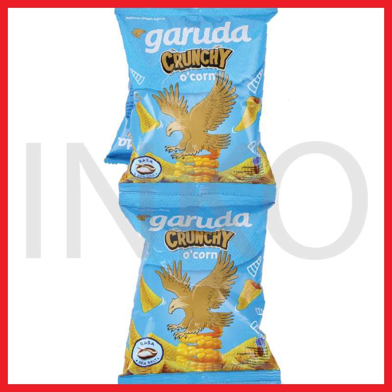 Jual [CTN] GARUDA CRUNCHY O CORN RASA SEA SALT 60X17GR di Seller inko ...