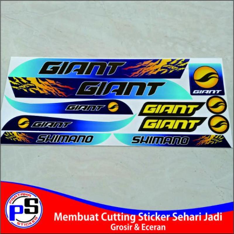 Jual Sticker Decal Sepeda Giant Di Seller Pratama Sticker Pemalang ...