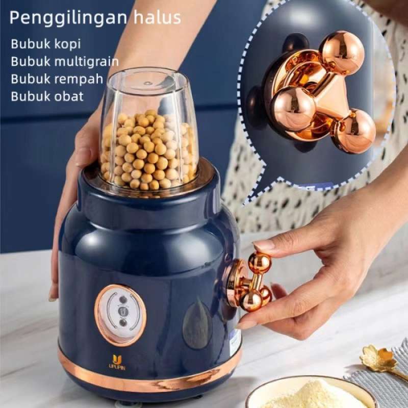 Promo Upupin Blender 3 In 1 Mesin Blender Desain Retro Food Chopper 1 ...