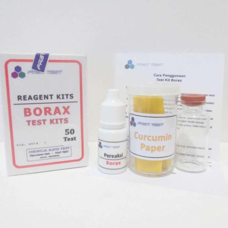 Promo Test Kit Bleng / Boron (H3Bo3), Alat Uji Pengawet Natrium ...
