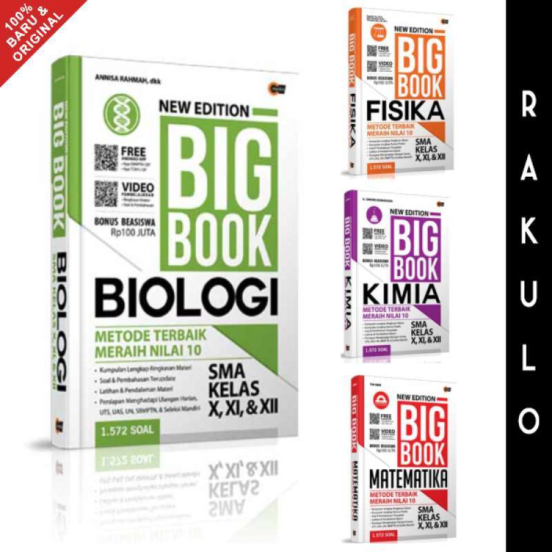 Jual Buku New Edition Big Book Sma Kelas X Xi Xii Di Seller Rakulo ...
